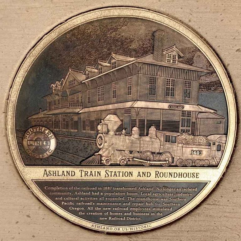 New historic markers installed in Railroad District - Ashland News ...