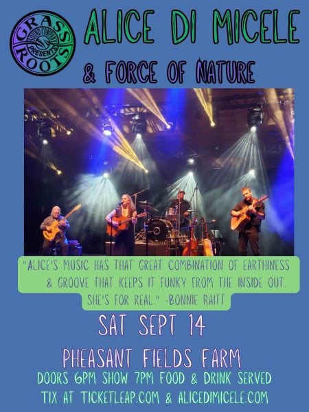 Alice Di Micele & Force of Nature at Pheasant Fields Farm - Ashland ...