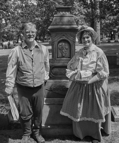 Pioneers "came back to life" at Ashland Cemetery - Ashland News ...